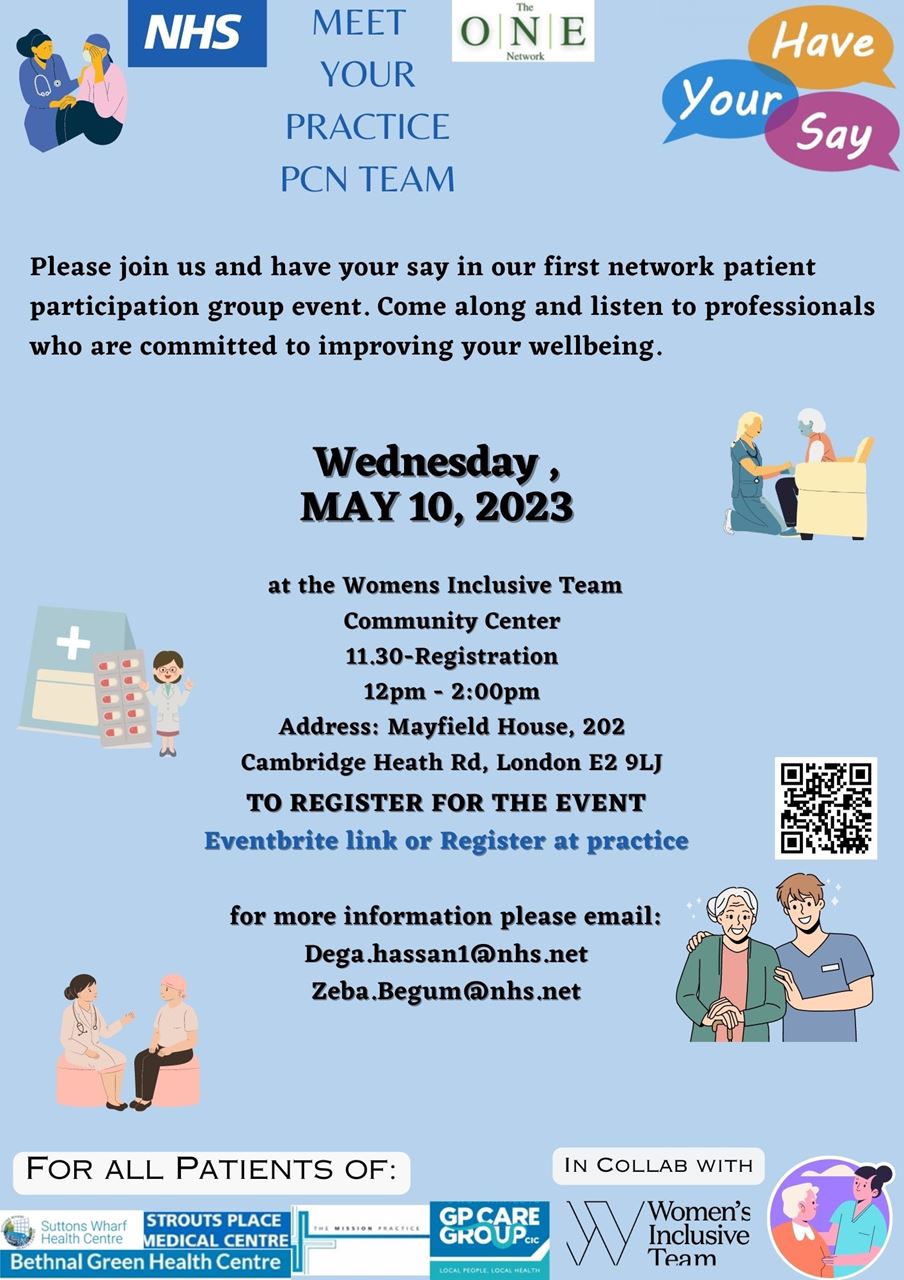 Homepage - Bethnal Green Health Centre